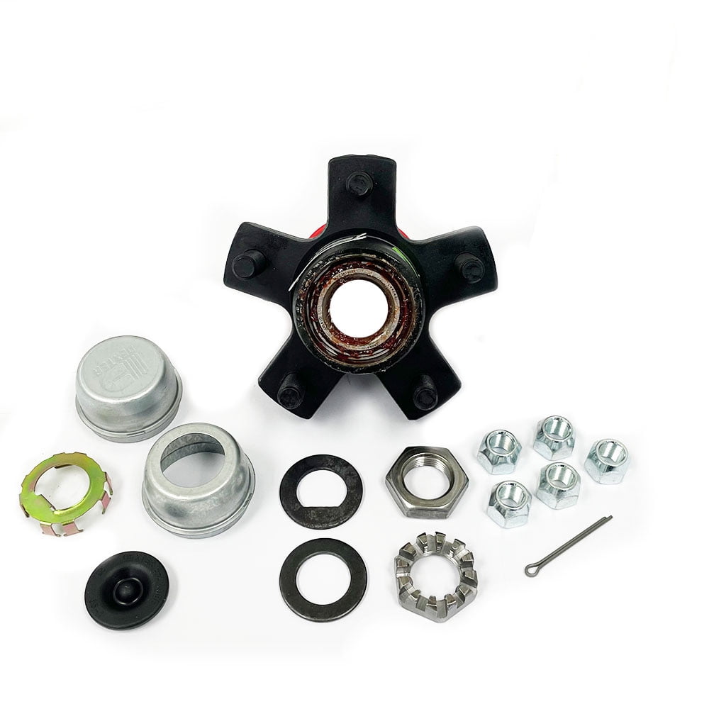 SOUTHWEST WHEEL Pre-Greased Easy Assemble 5 on 4-1/2" USA Idler Hub for ...