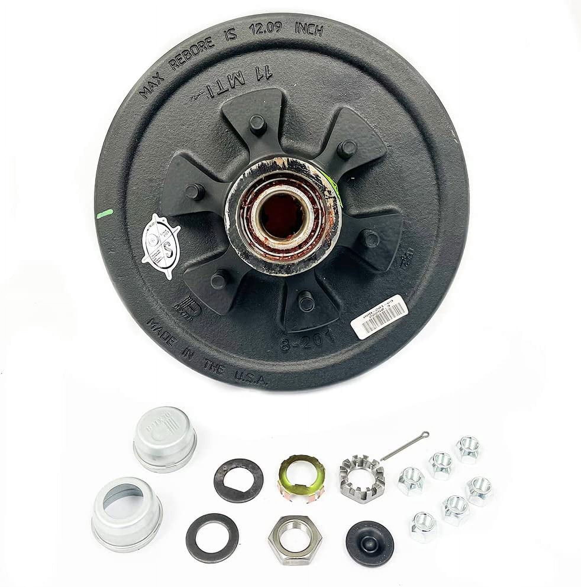 SOUTHWEST WHEEL Pre-Greased Easy Assemble 6 on 5.5" USA Hub and Drum ...