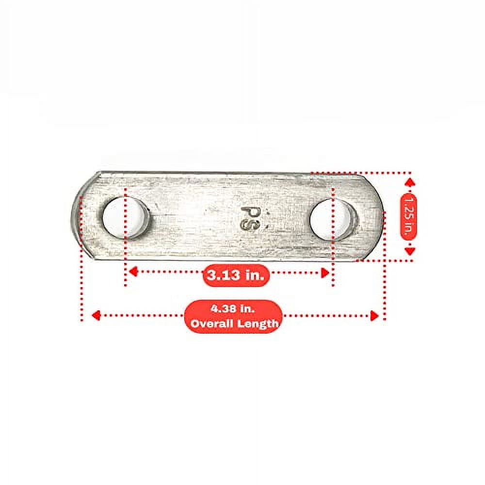 SOUTHWEST WHEEL Single Trailer Axle Shackle Kit for Double Eye Spring ...