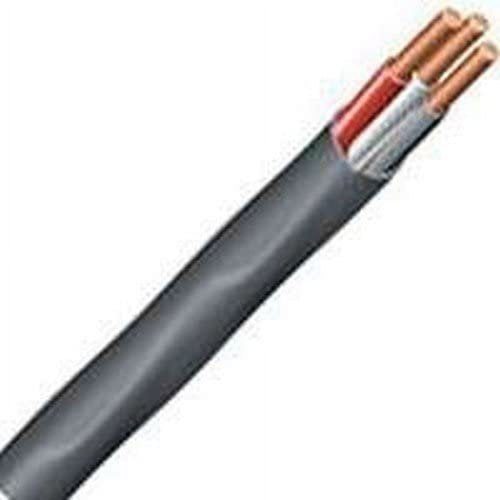Southwire Building Wire 6 AWG 3 Conductor - 55 Amp - 125', Black ...