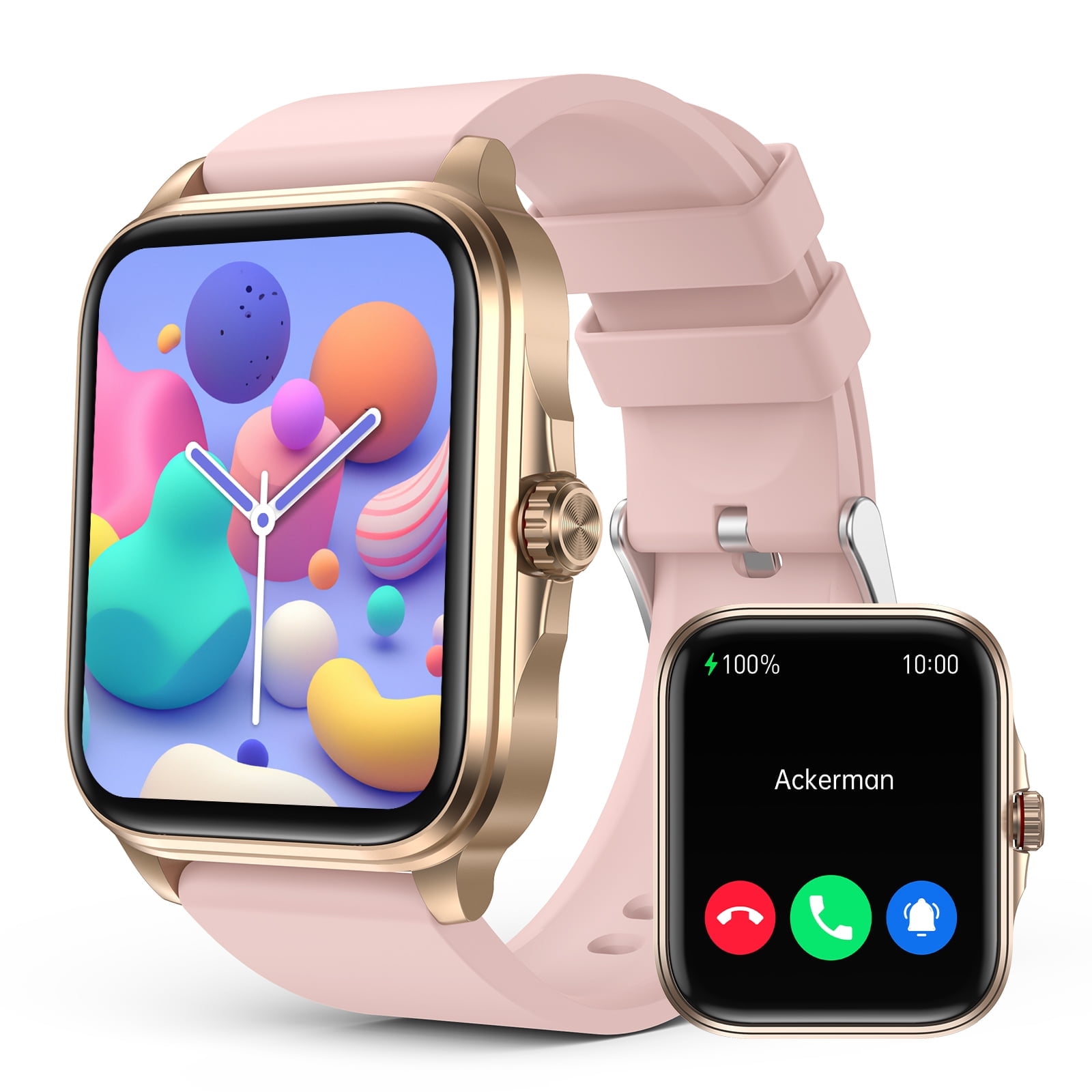 SOUYIE 2025 Smartwatch for Women Men with Bluetooth Call(Answer/Make ...