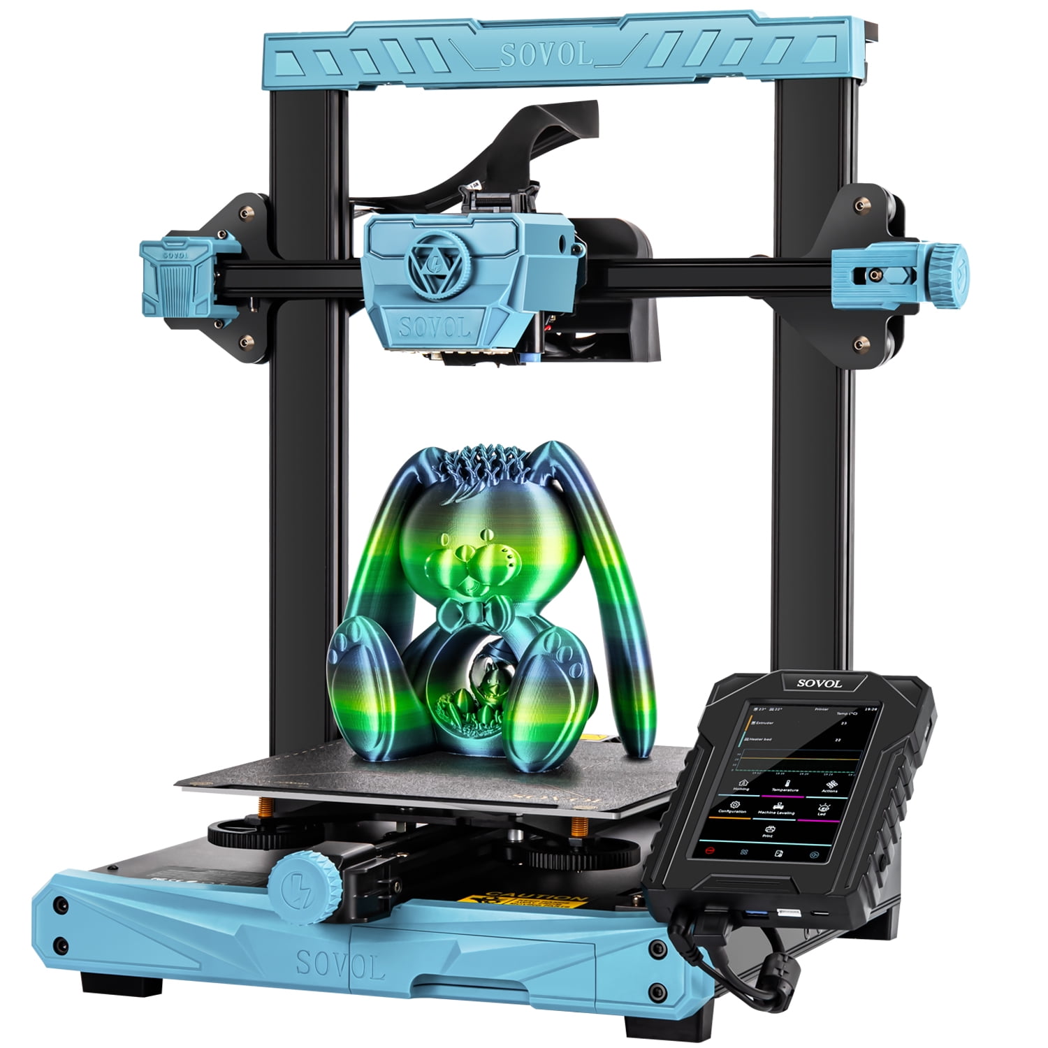 SOVOL 3D SV07 Plus 3D Printer with Klipper Firmware, 500mm/s Speed ...
