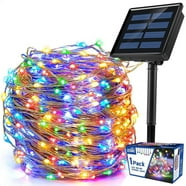Waterproof Copper Wire LED String Lights, 100 LEDs, 33FT, 8 Modes ...