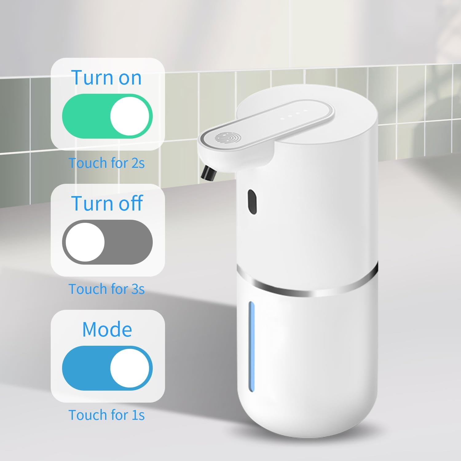 SOWEIS-Automatic Liquid Soap Dispenser Bathroom Kitchen, Dish Liquid ...
