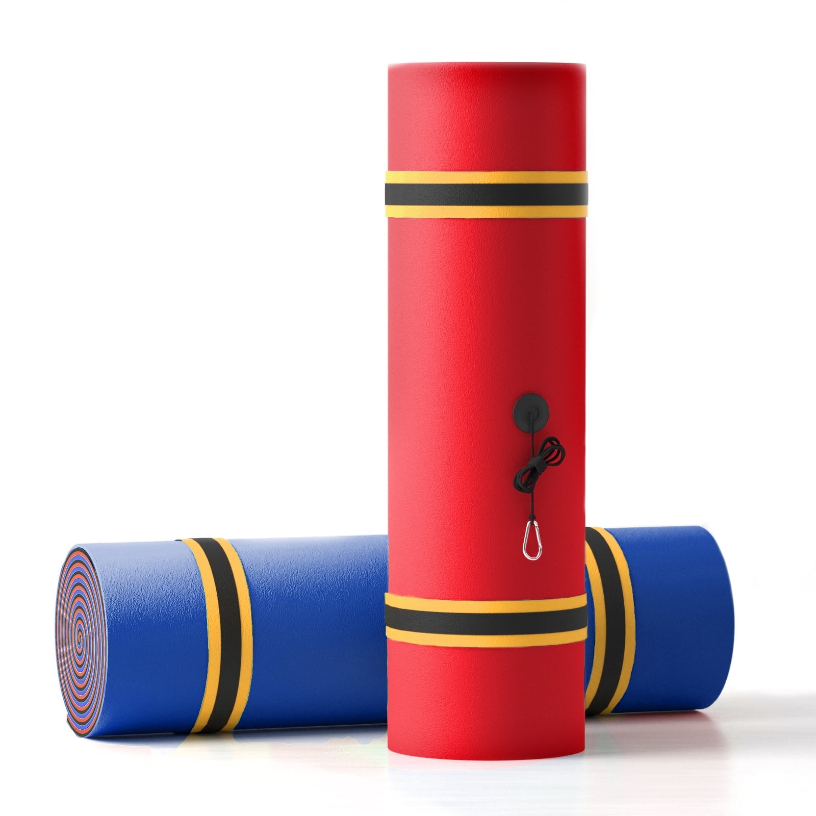 SOWKT Large Water Foam Lily Pad Floating Mat for Pool and River (12x6 ...