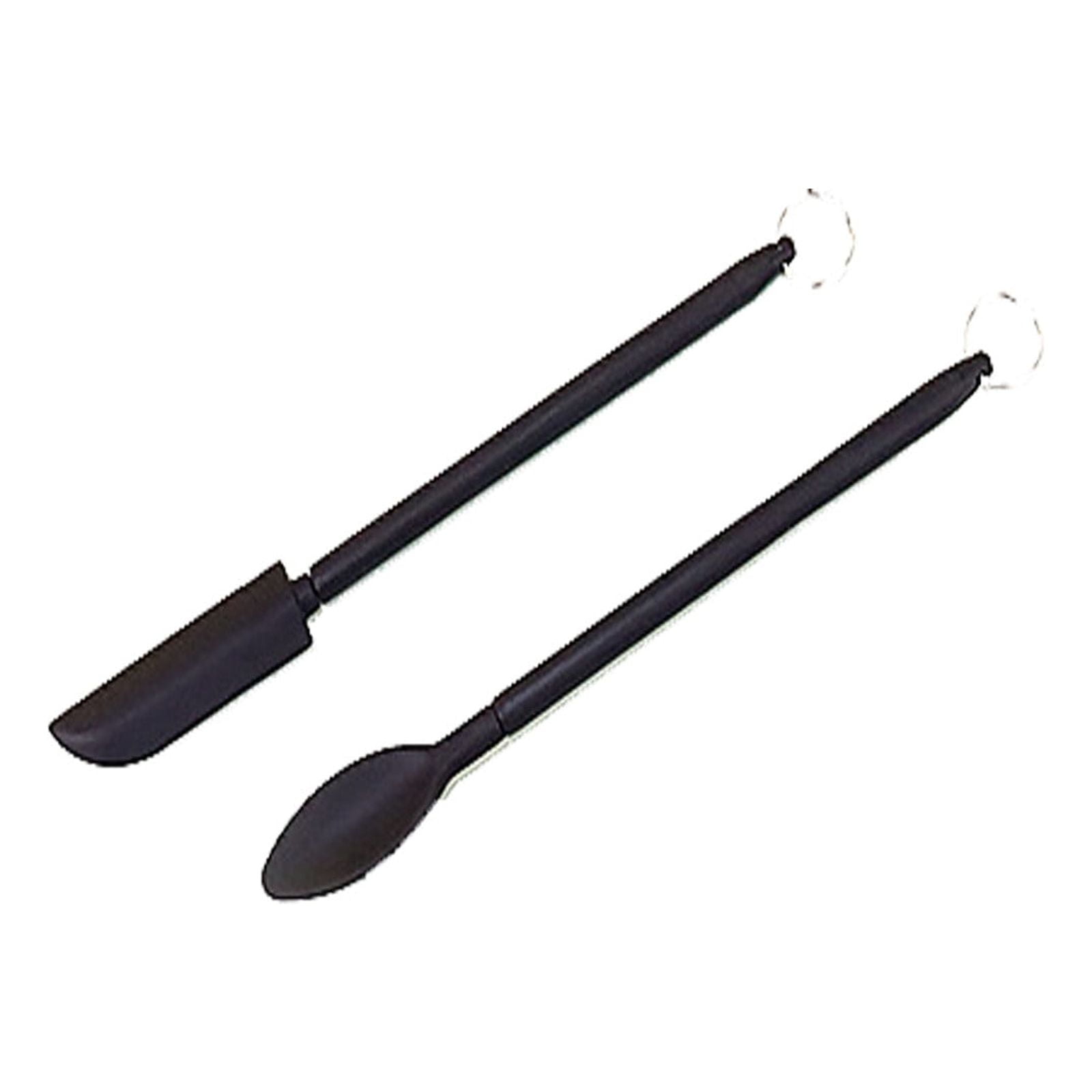 LMEEOR Spoons Mini Silicone Spatula Set, Makeup Spatula, Thin Jar ...