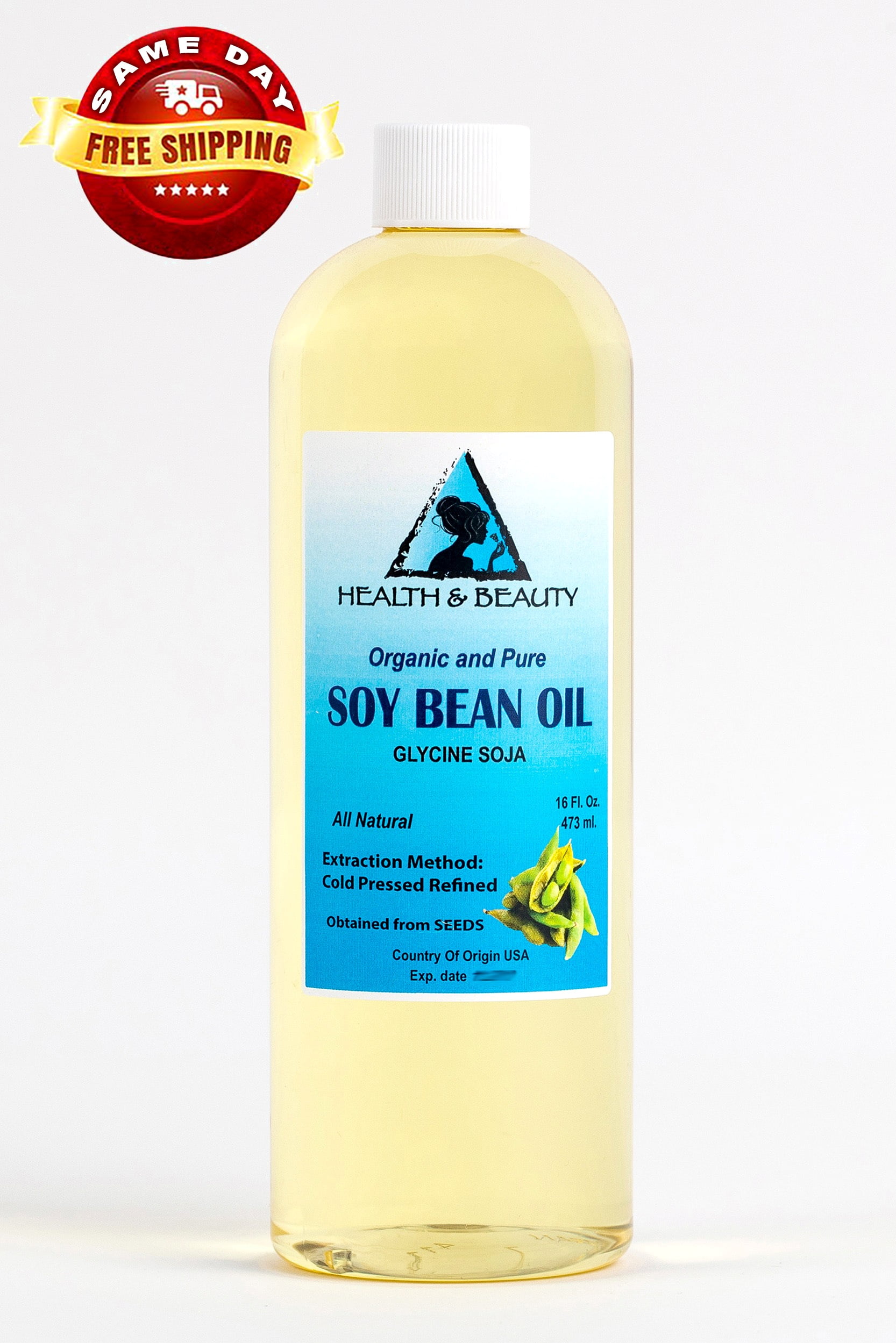 SOYBEAN / SOY BEAN OIL ORGANIC CARRIER SOY OIL COLD PRESSED 100% PURE ...