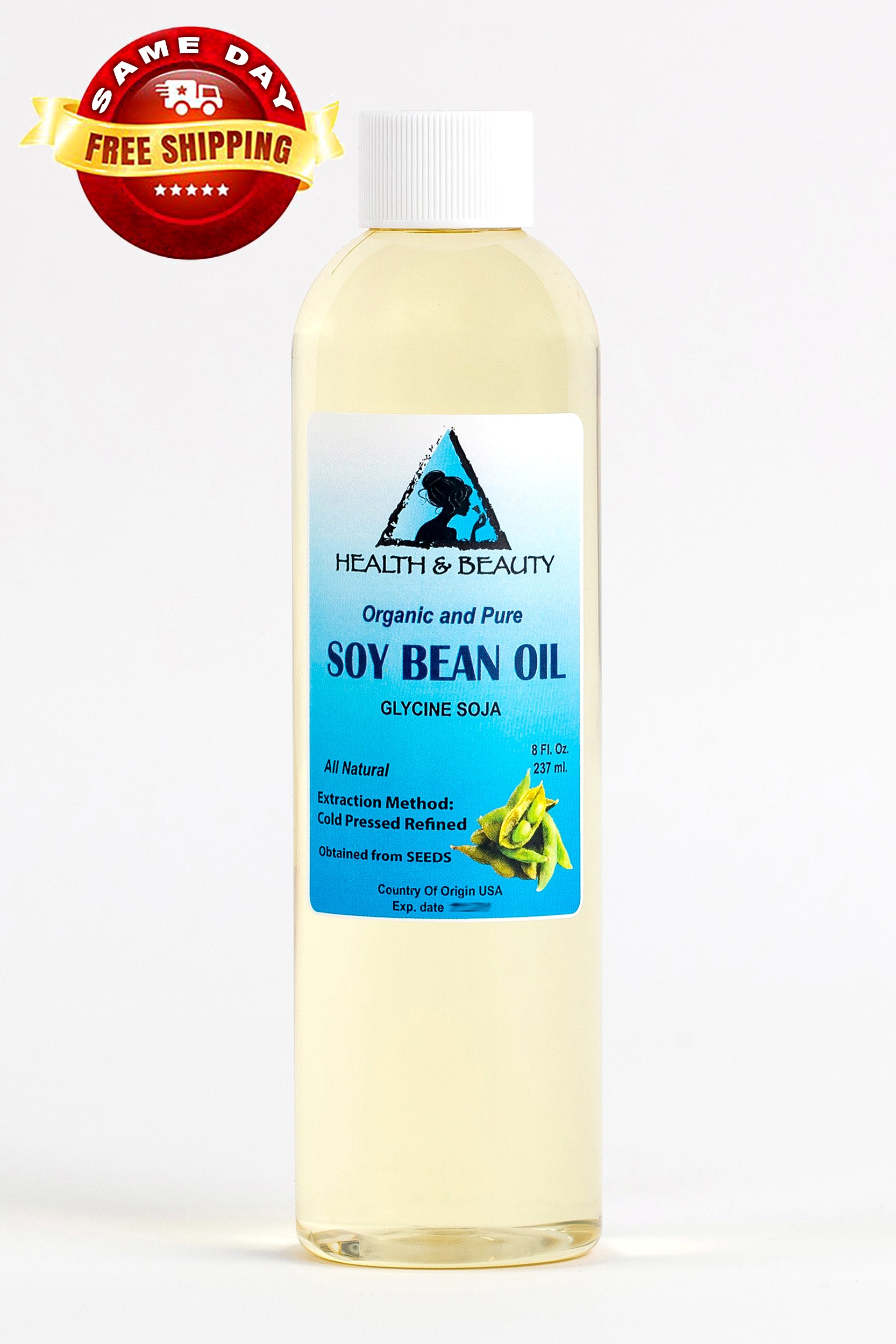 SOYBEAN / SOY BEAN OIL ORGANIC CARRIER SOY OIL COLD PRESSED 100% PURE ...
