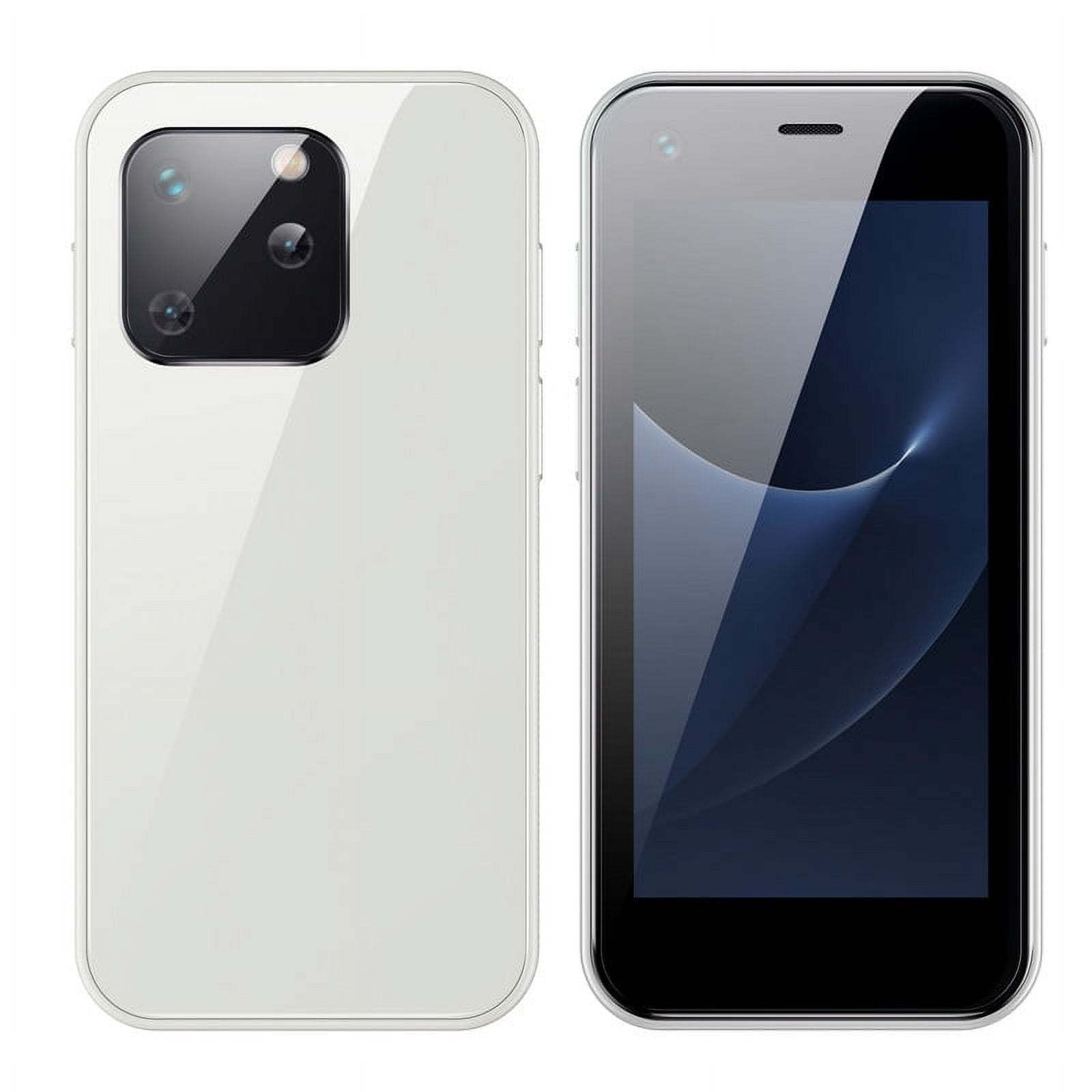 SOYES XS13 Mini Android Smartphone [WHITE] - Hidden Cell Phone for ...