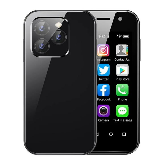SOYES XS14 Pro 3.0 Inch 4G Mini Smartphone Android 9 Dual SIM Face ID ...