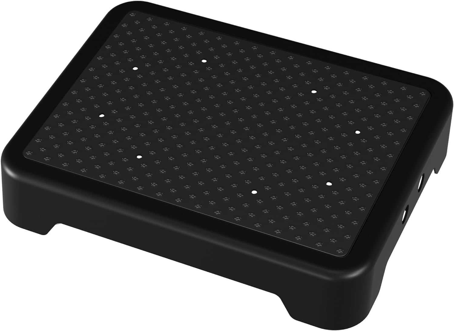 Soyo Heavy Duty Mobility One Step Stool Black, Supports 550 lbs, Indoor ...