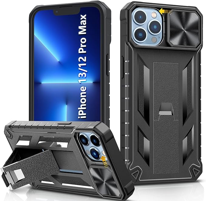 SOiOS for iPhone 13-Pro-Max Phone Case: for Apple iPhone 12/13 Pro Max | Military Grade ...