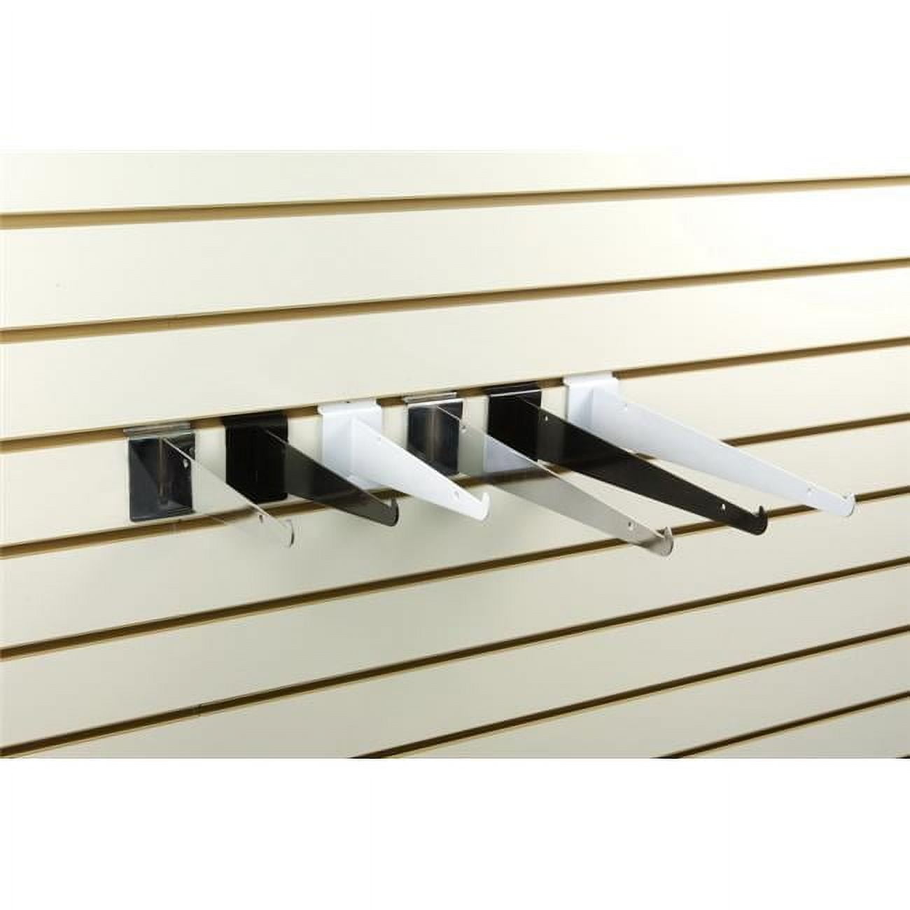 SP-12KB 12 in. Knife Bracket for Slatwall, Chrome - Walmart.com