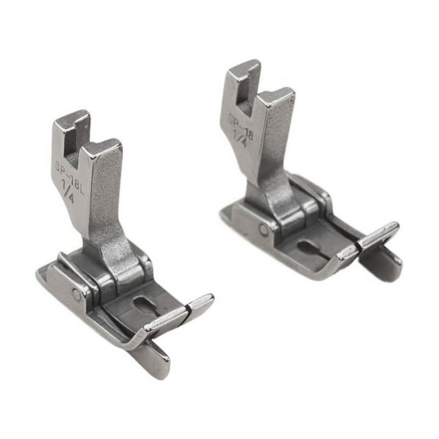 SP-18 Right / Left Edge Guide Presser Foot For Industrial Single Needle ...
