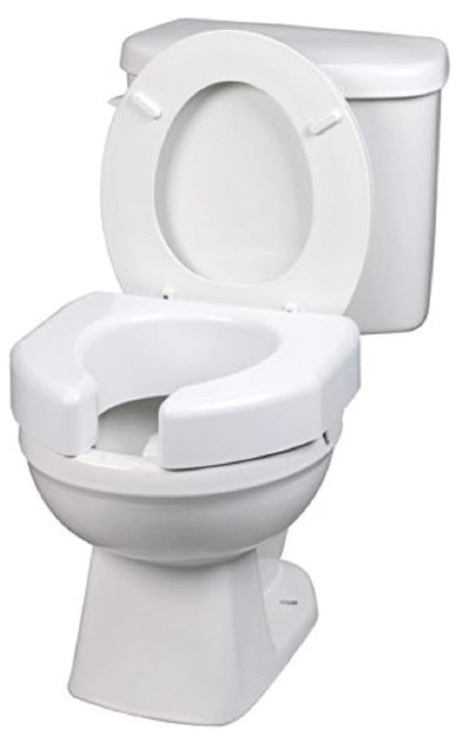 SP 3 Inch Extender Booster Elevated Raised Toilet Seat Risers for ...