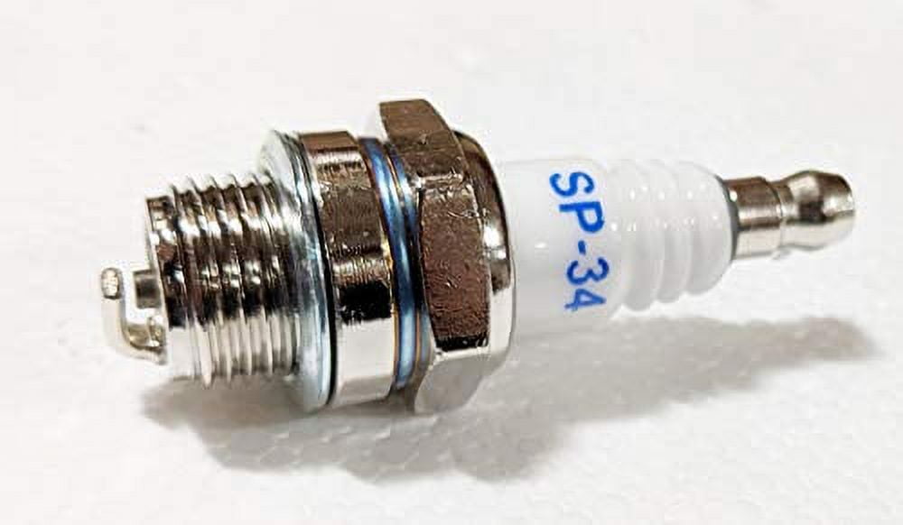 SP-34 Spark Plug 3/8-Inch Reach 13/16-Inch Hex - Walmart Business Supplies