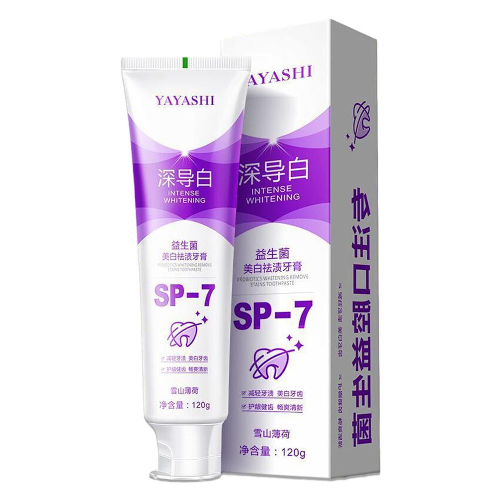 SP-7 Probiotic Toothpaste Yayashi Whitening Toothpaste K6S7 - Walmart.com