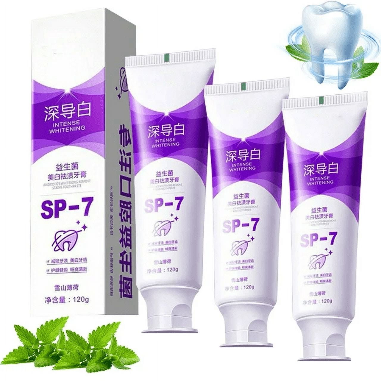 SP-7 Toothpaste, 120g, Sp-7 Probiotic Toothpaste, SP-4 Whitening ...