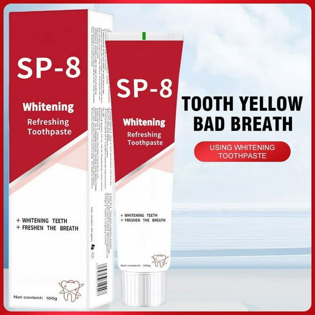 SP-8 Probiotic Toothpaste Ultra Whitening Toothpaste SP8 Ultra ...