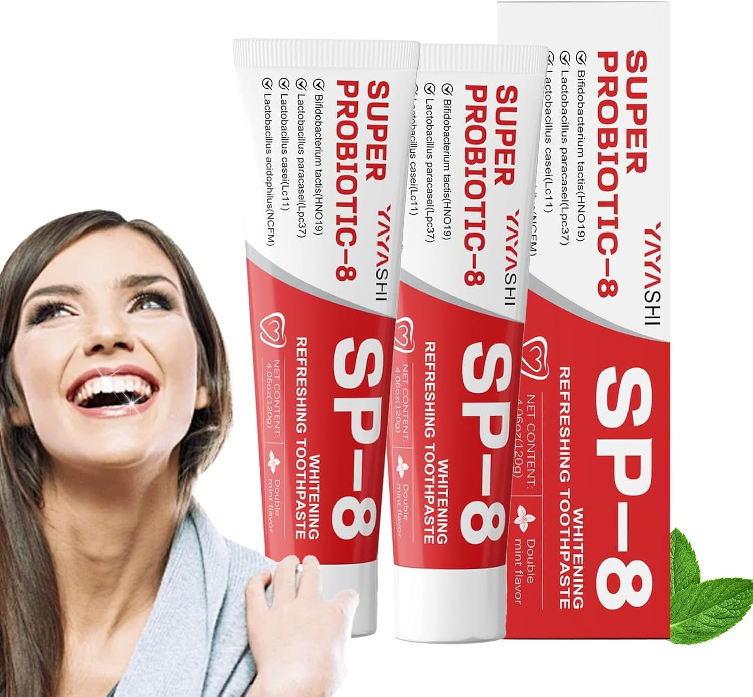 SP-8 Probiotic Ultra Whitening Toothpaste Upgraded, sp8 Toothpaste New ...