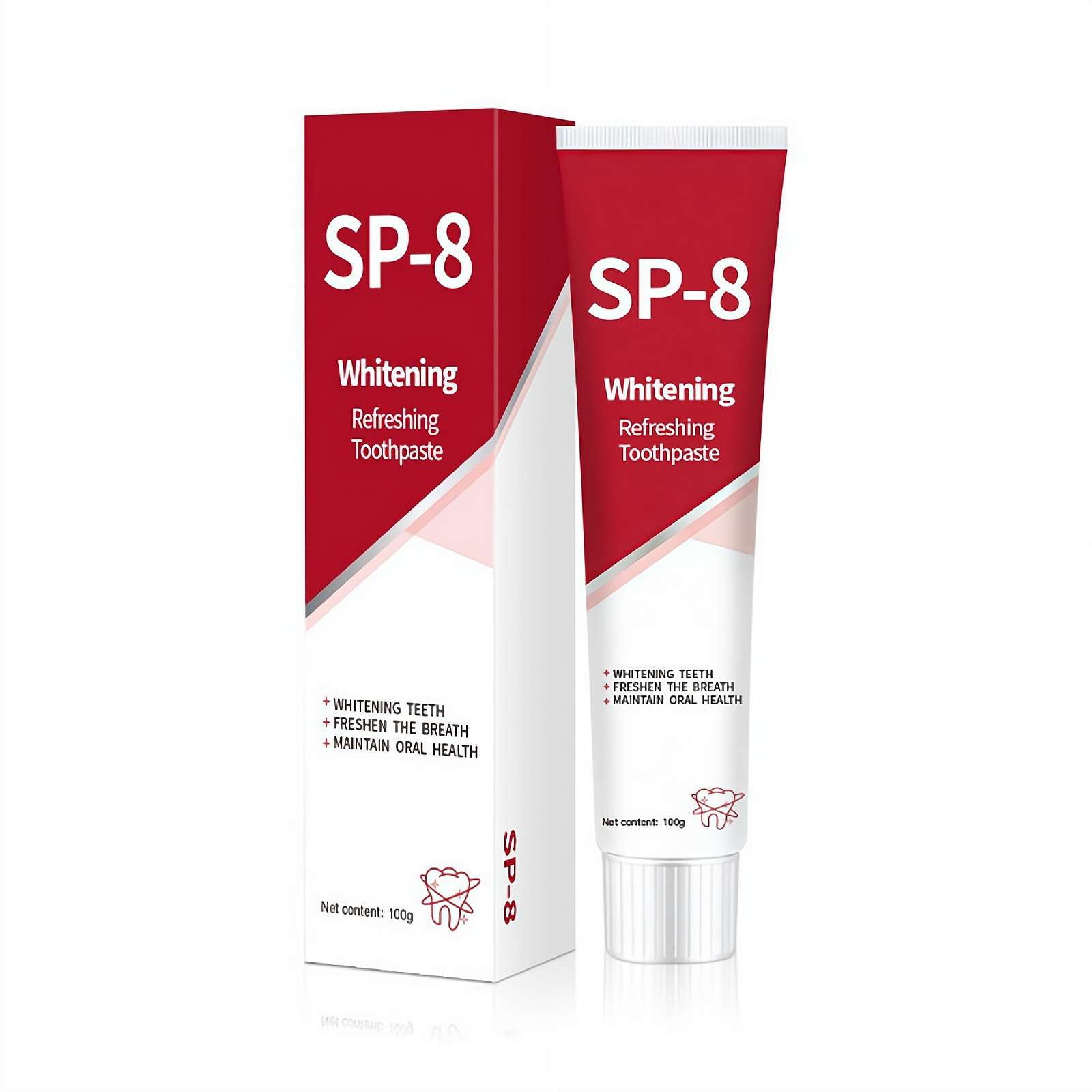 SP-8 Probiotic Whitening Toothpaste, SP-8 New Version Fluoride-Free ...