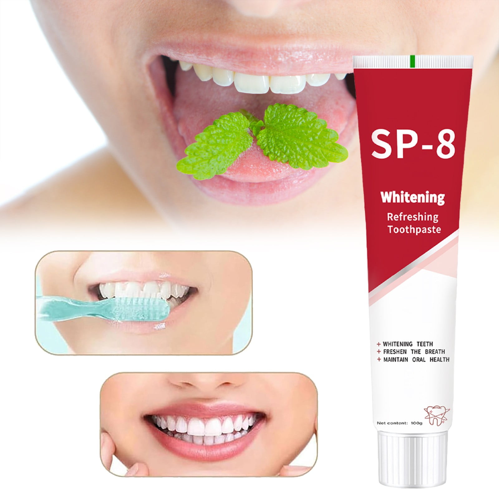 SP-8 Ultra Whitening Toothpaste, SP-8 Probiotic Toothpaste, SP8 ...