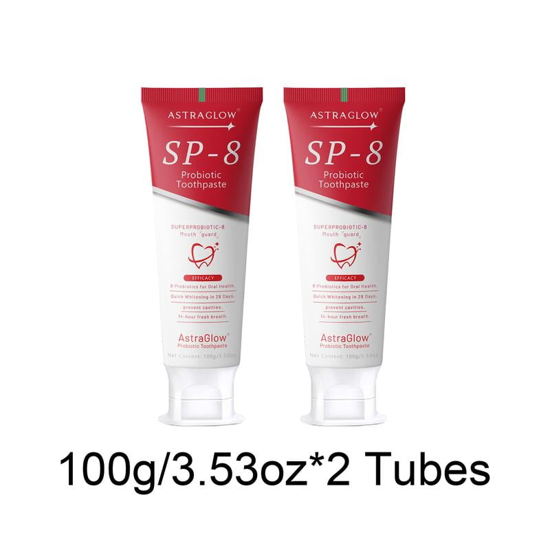 SP-8 probiotic toothpaste hydroxyapatite optic white pro series ...