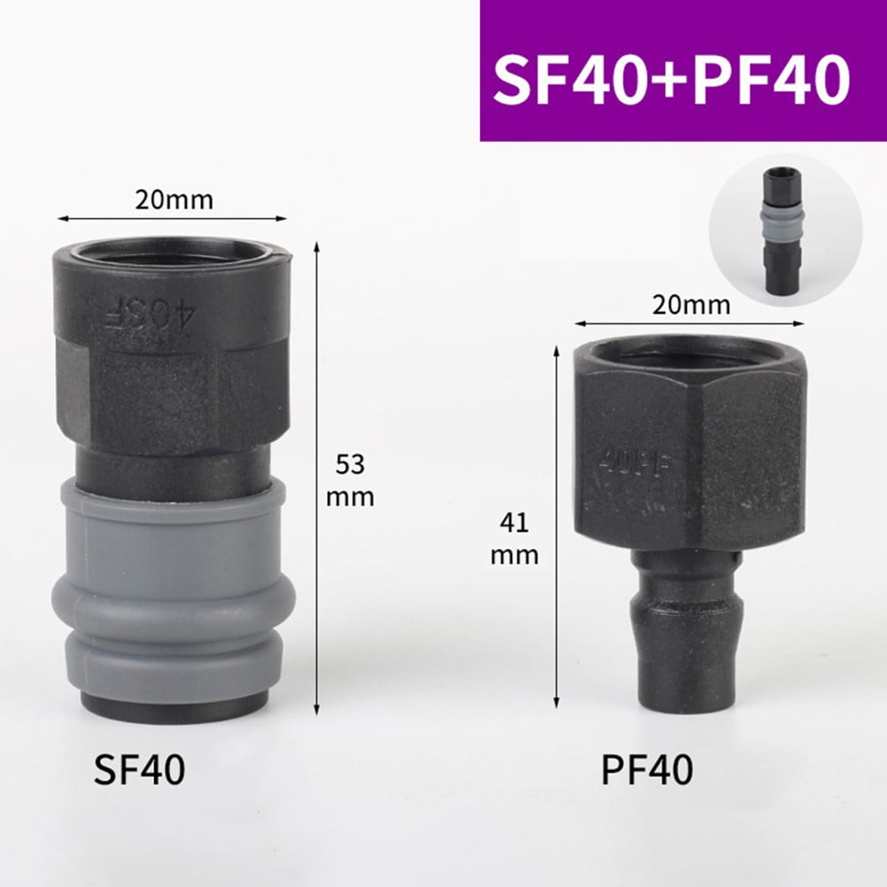 SP+PP SH+PH SF+PF SM+PM C-Type Pneumatic Fittings Self Locking PU Tube Connector - Walmart.com