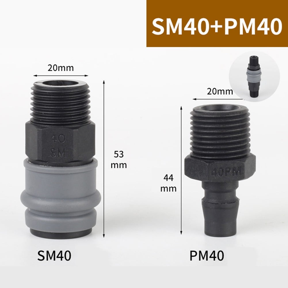 SP+PP SH+PH SF+PF SM+PM C-Type Pneumatic Fittings Self Locking PU Tube ...