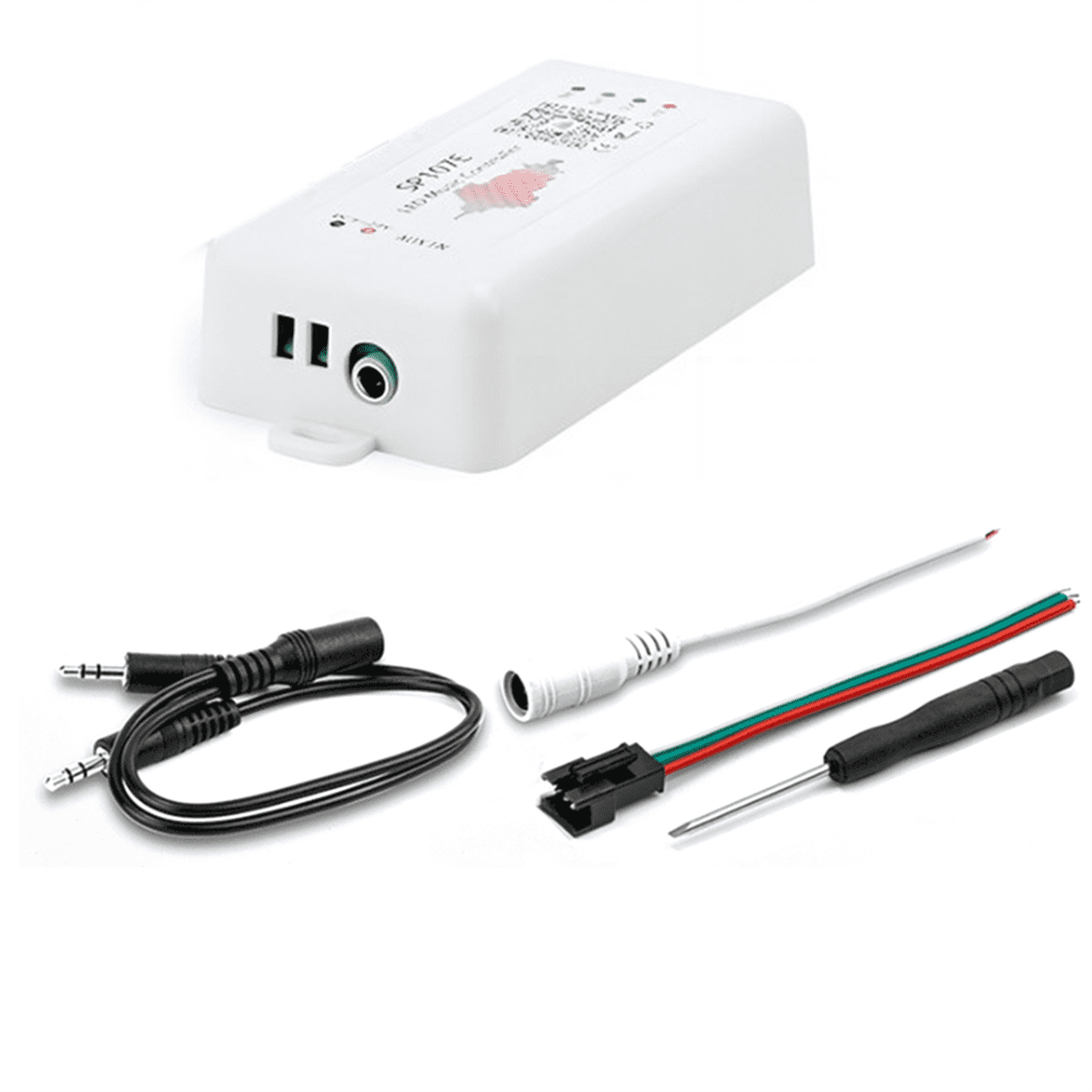 SP107E DC5-24V LED Music Controller with Wireless Bluetooth-Compatible ...