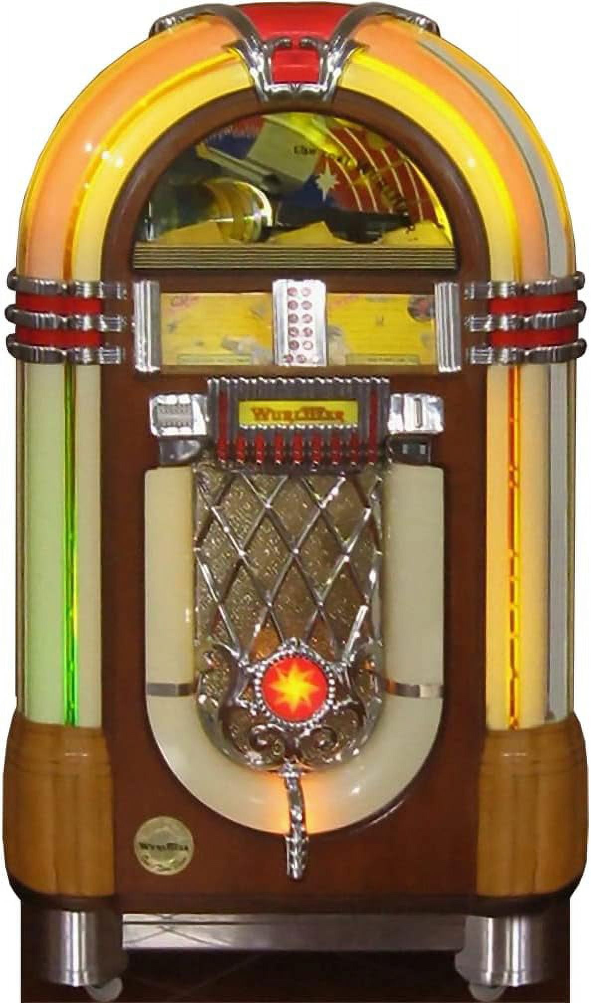 SP11021 Jukebox 1950s 50s Vintage Prop Cardboard Cutout Back Drop Stand ...
