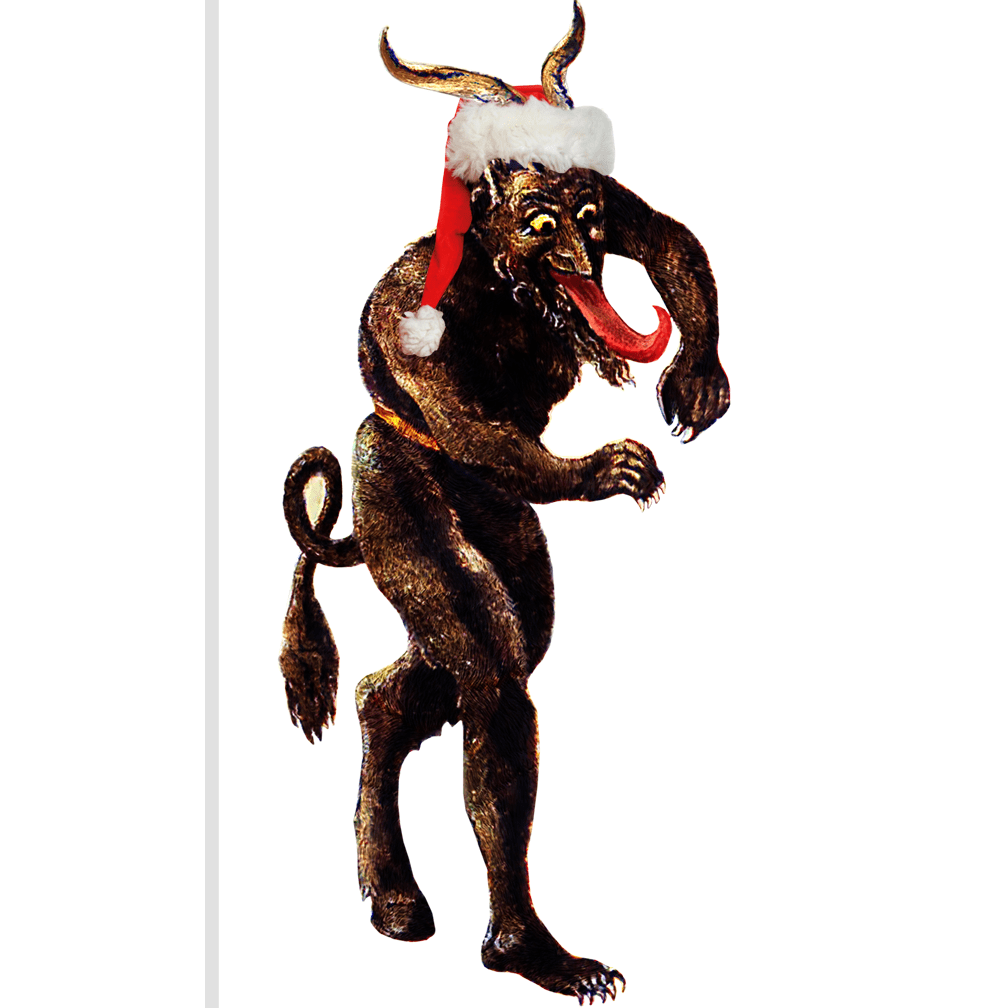 SP12120 Krampus with Santa Hat - Walmart.com