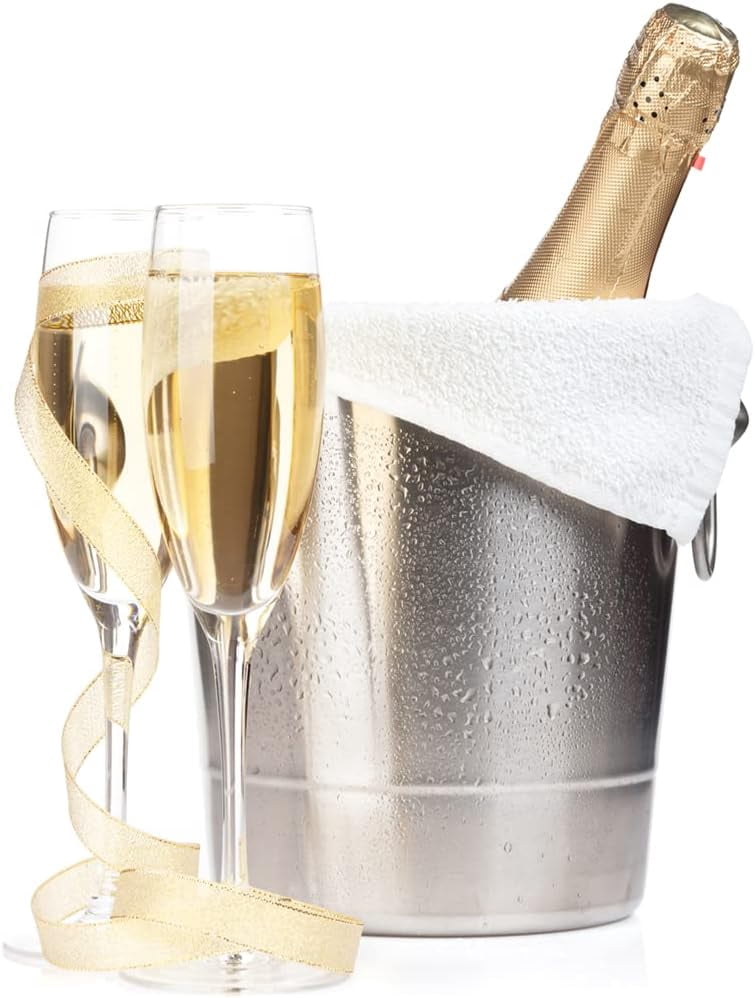 SP12526 Champagne in Bucket Party Prop Cardboard Cutout Standee Standup ...