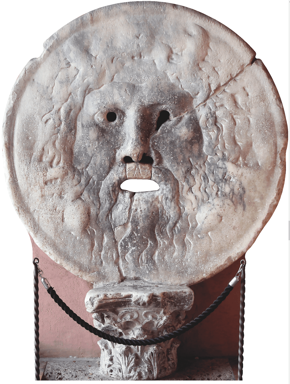 SP12586 Bocca Della Verita Mouth of Truth Marble Mask Rome Italy ...