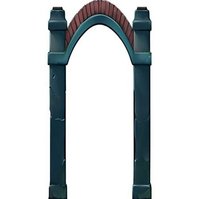 SP12605 Cemetery Arch Gate Halloween Party Prop Cardboard Cutout ...