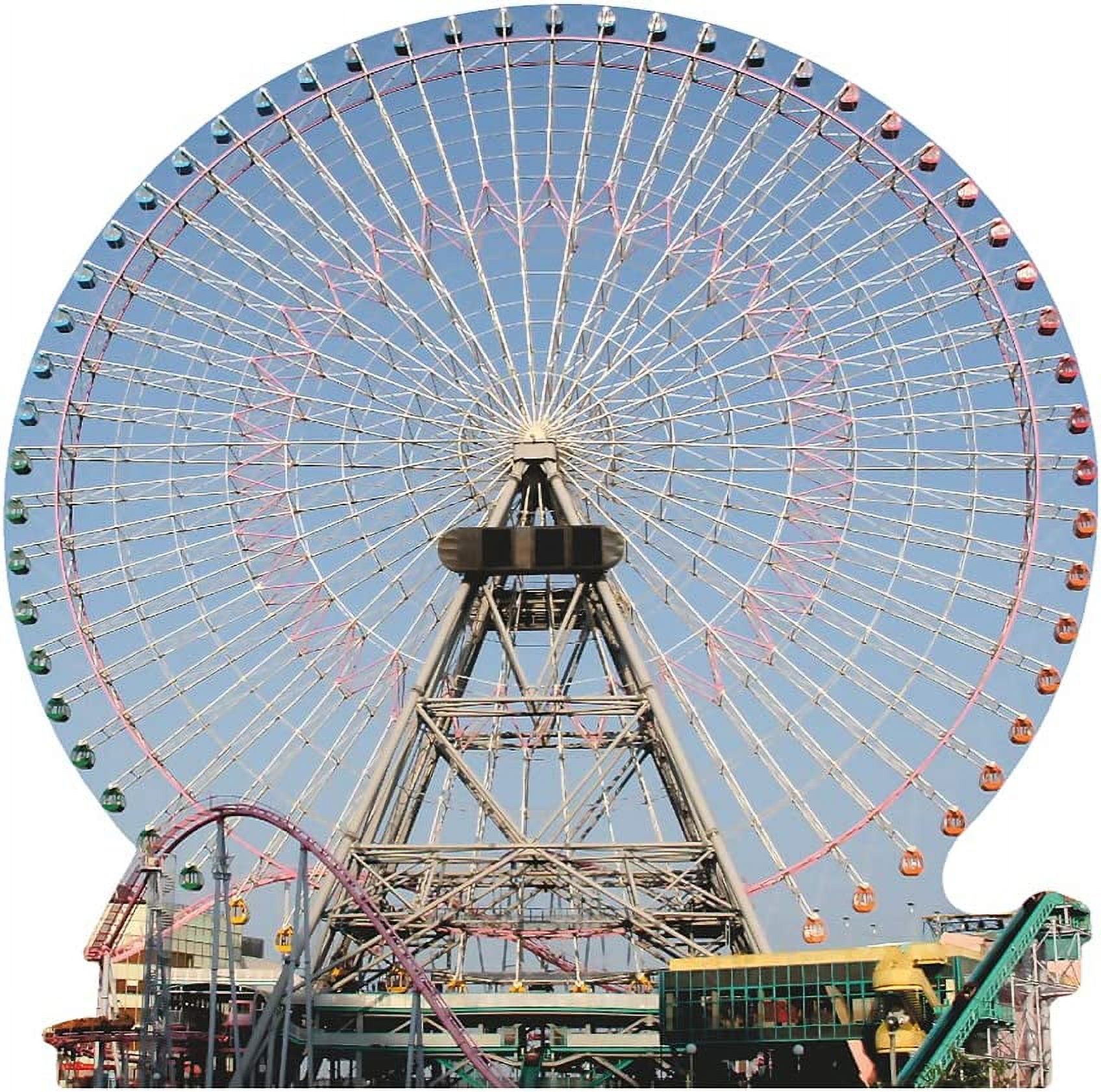 SP12608 Amusement Park Ferris Wheel Cardboard Cutout Standee Standup ...