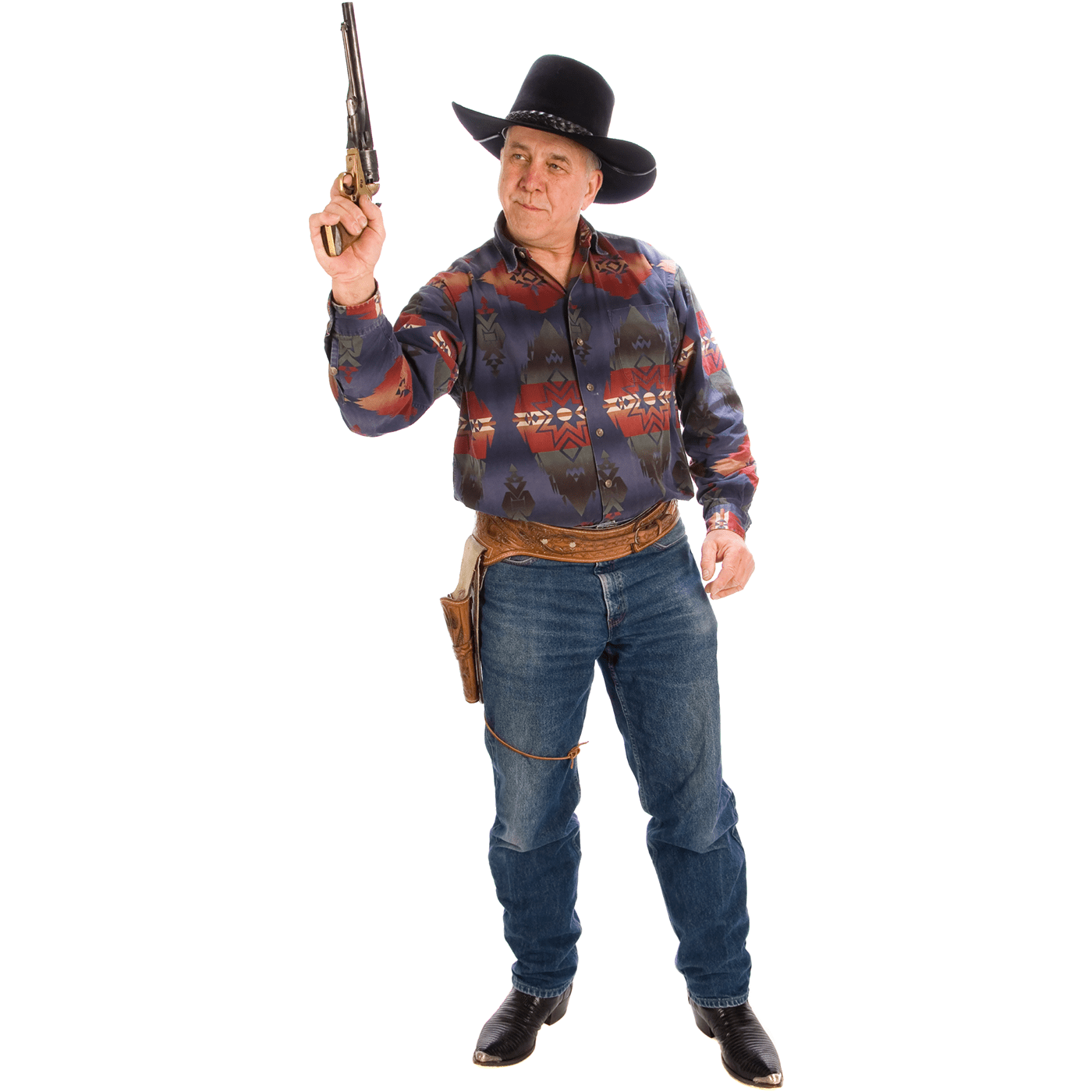 SP12631 Cowboy Gunslinger Western Cardboard Cutout Standee Standup ...