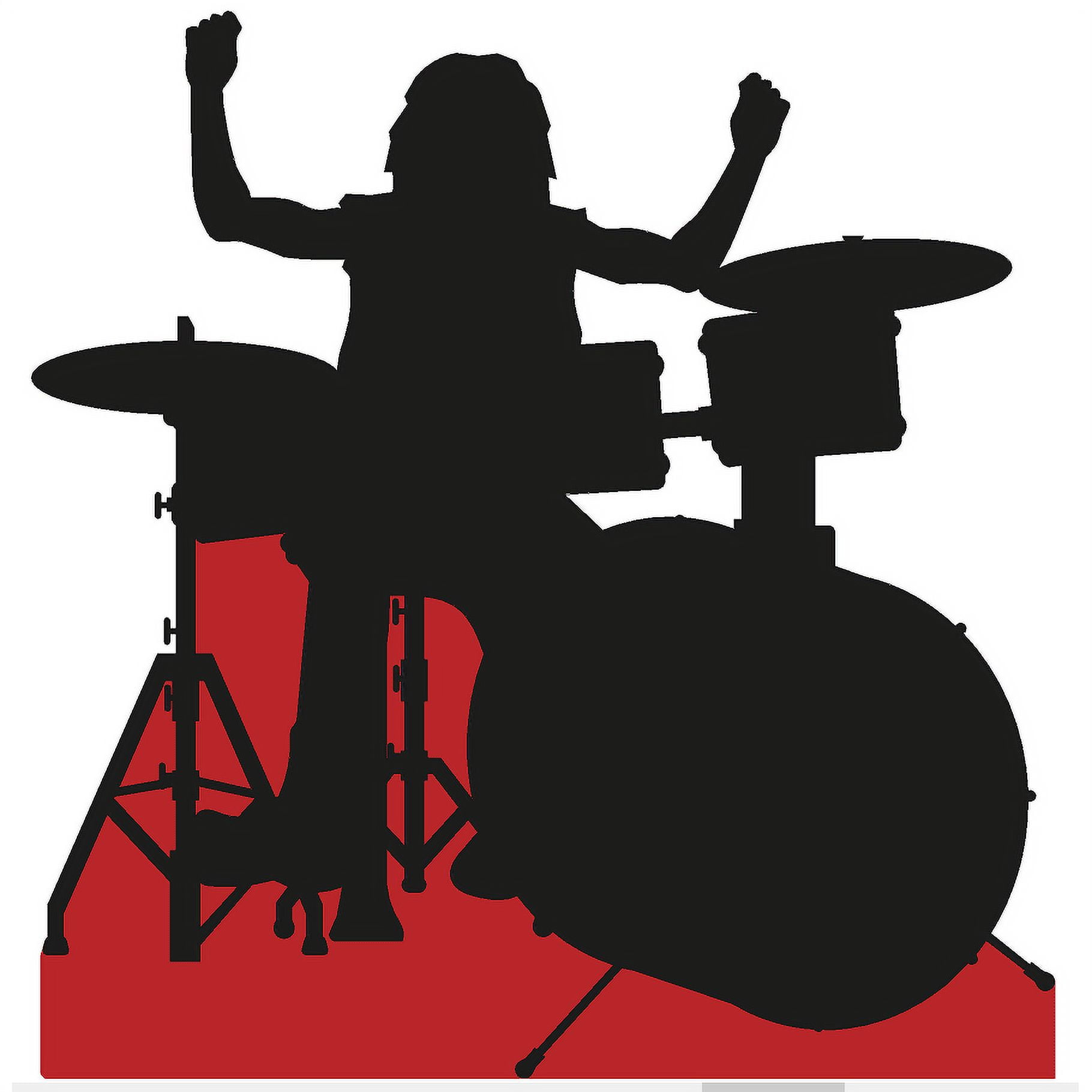 Rock And Roll Band Silhouette