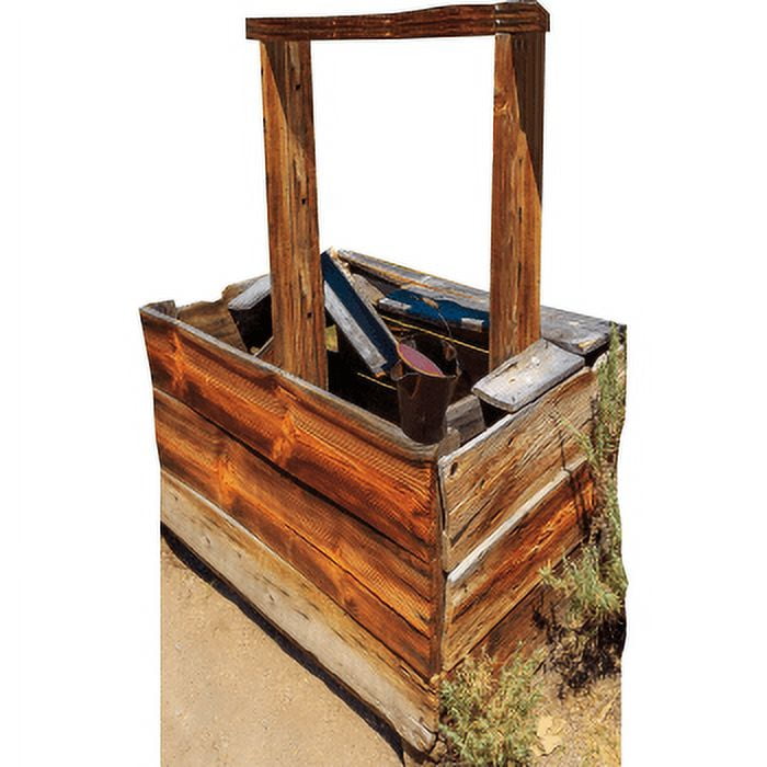 SP12726 Western Rustic 1800s Wood Water Well Cardboard Cutout Standup ...