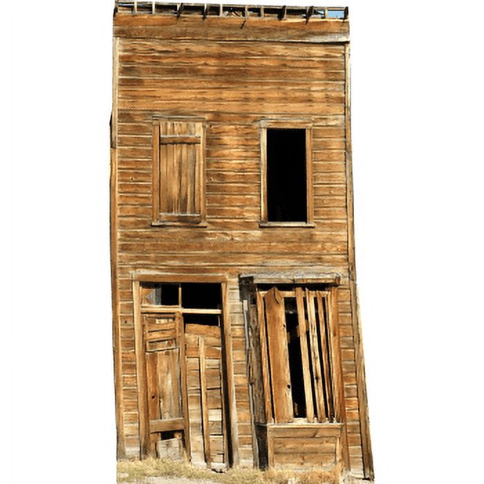 SP12727 Western Rustic 1800s Ghost Town Old Building Cardboard Cutout ...
