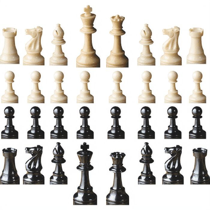 SP12774 Chess 32 Piece Whole Set 1-2ft scale Cardboard Cutouts Standups ...