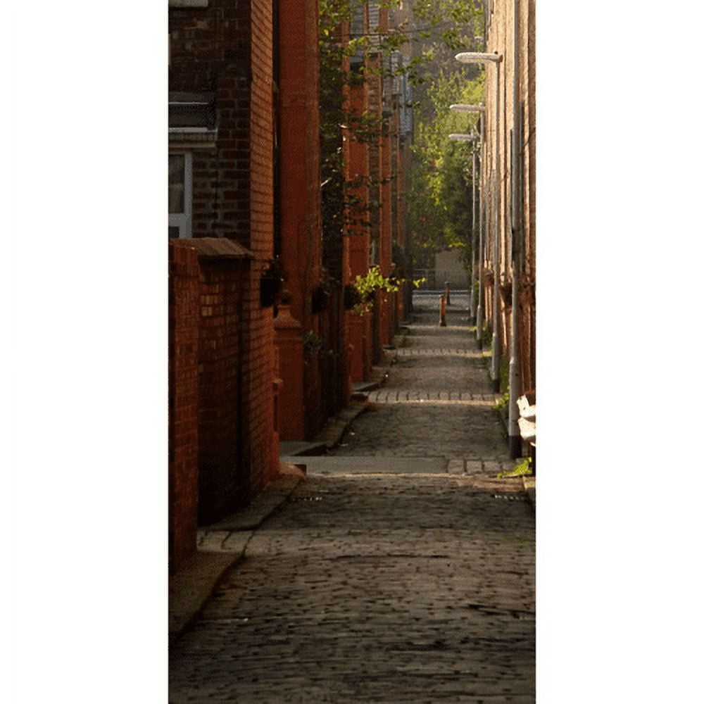 SP12792 Brick Building Back Alley Streets Manchester England Culture ...