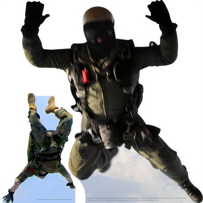 SP12822 Airborne Ranger Front Free Fall Paratrooper Parachute Soldier ...