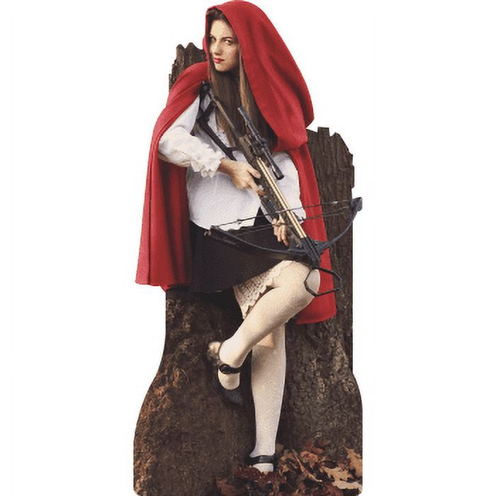 SP12853 Little Red Riding Hood Bow Crossbow Arrow Hunting Cardboard ...