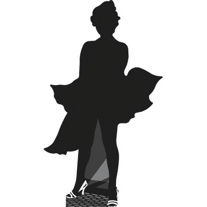 SP12881 Itch For 7 Years Skirt Dress Blowing Grate Wind Silhouette ...