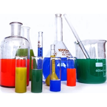 SP12959 Science Lab Beakers Vials Chemicals Cardboard Cutout Standee ...
