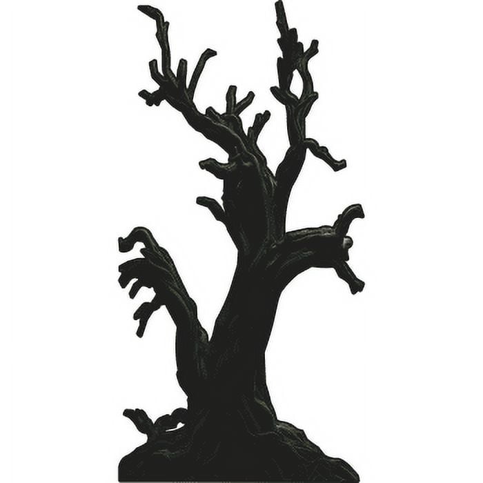 SP12984 Spooky Tree 90in Moon Light Lit Shadow Silhouette Cardboard ...