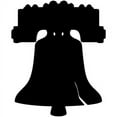 SP12994 Liberty Bell Silhouette Cardboard Cutout Standee Standup ...