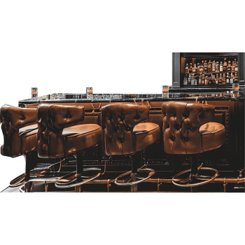 SP13024 Western Saloon Bar Drinks Bottles Spirits Beer Whiskey Rustic ...