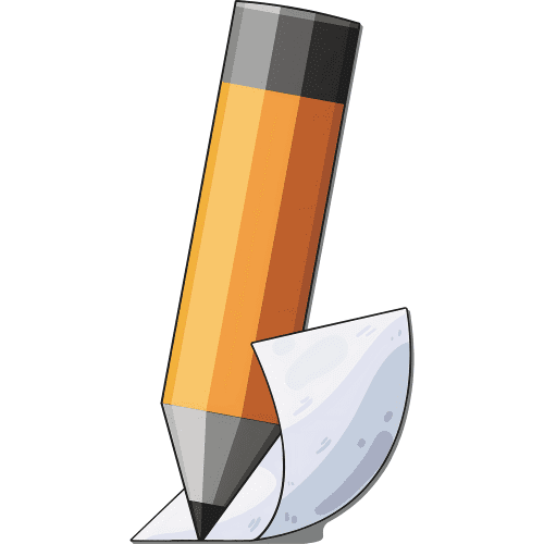 SP13099 Back To School Pencil and Paper Cardboard Cutout Standee ...